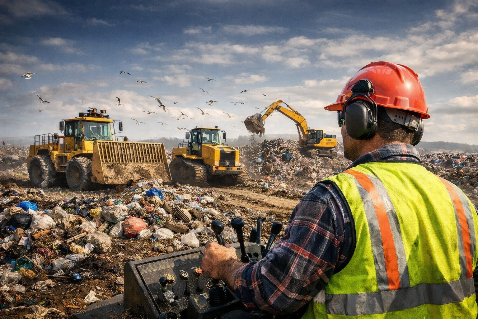 Heavy Equipment Operator Careers in Landfill Operations 2026