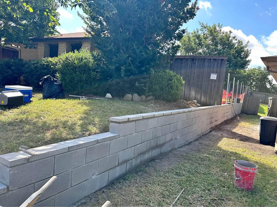 Block Walls Construction