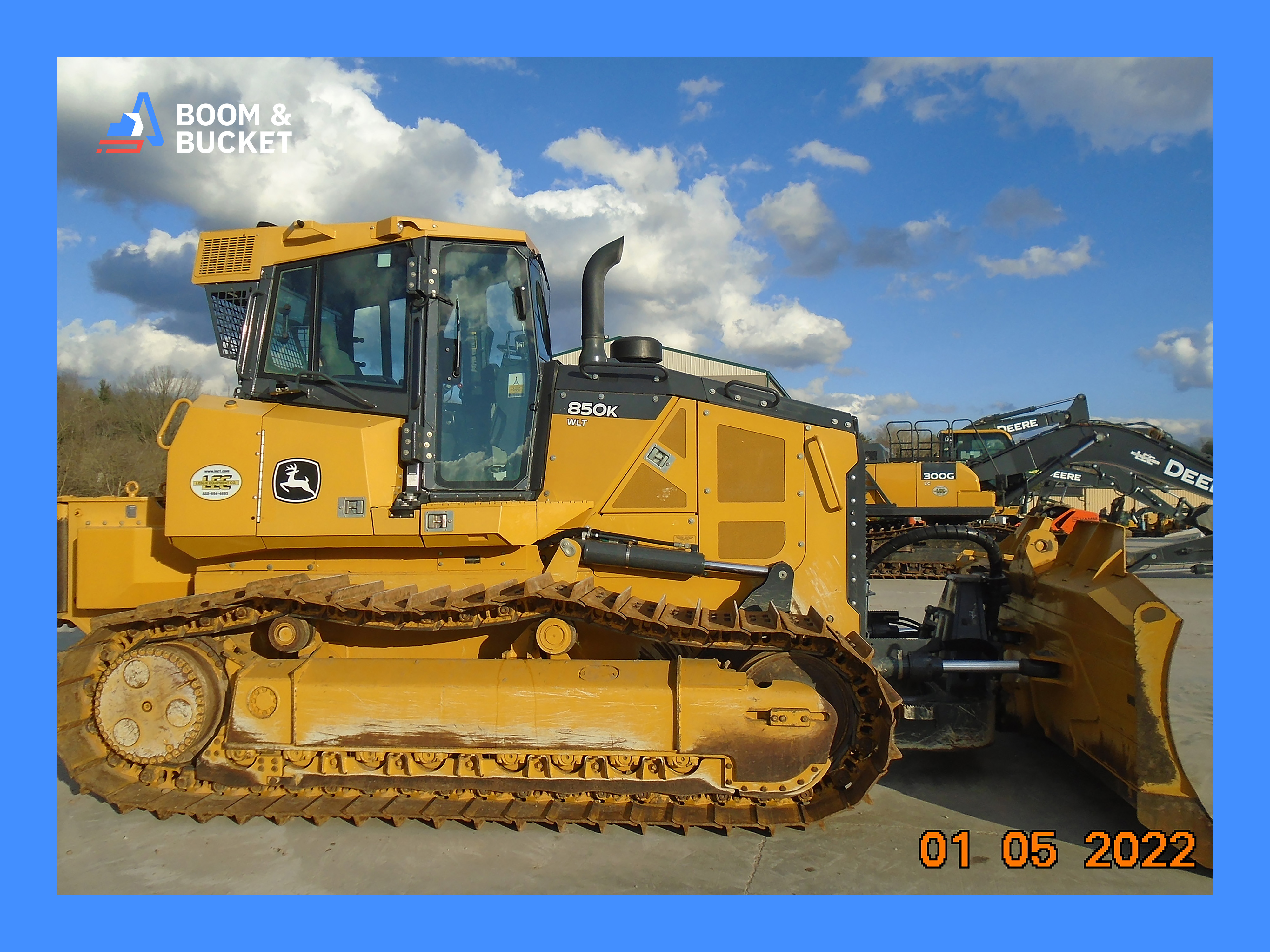 Used Deere 850k Specs & Features