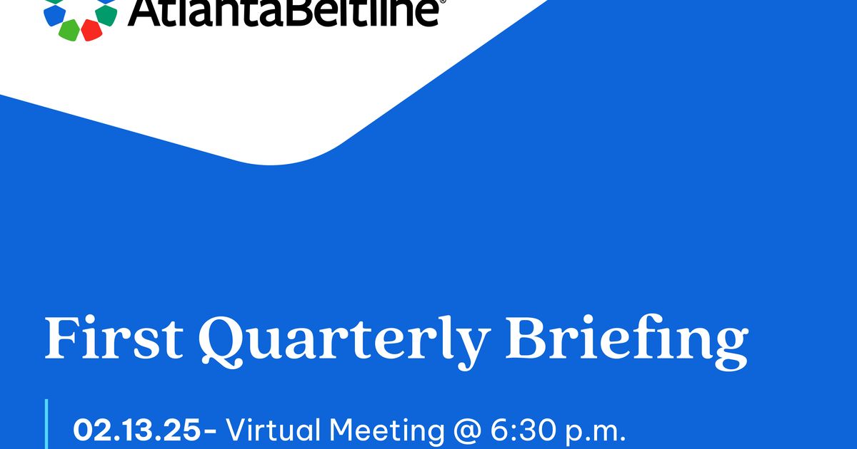 Join Us for Our First Beltline Quarterly Briefing of 2025