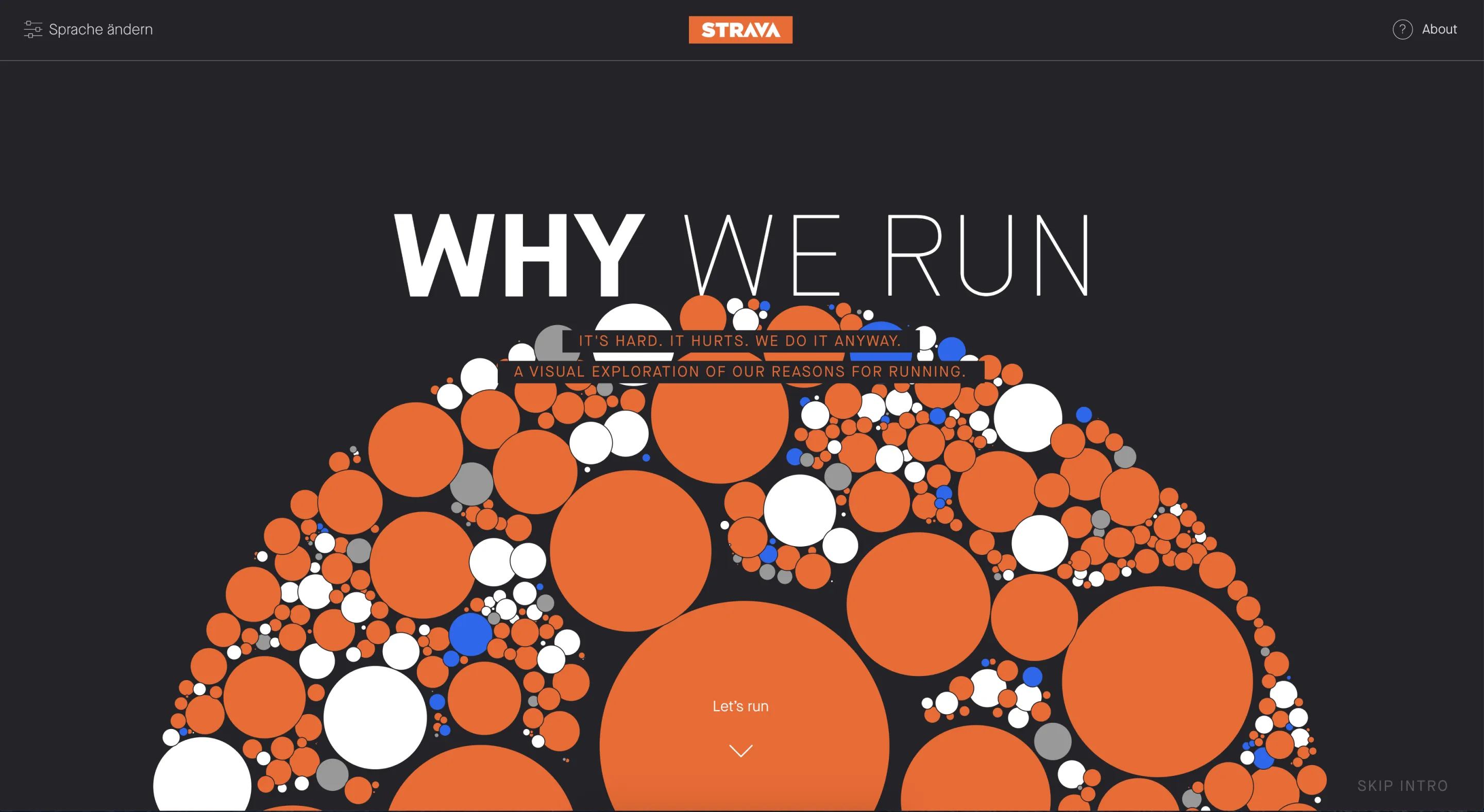 Why We Run • The DataFace